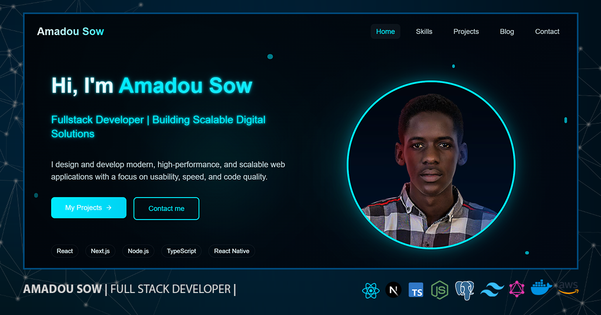 Portfolio - Amadou Sow